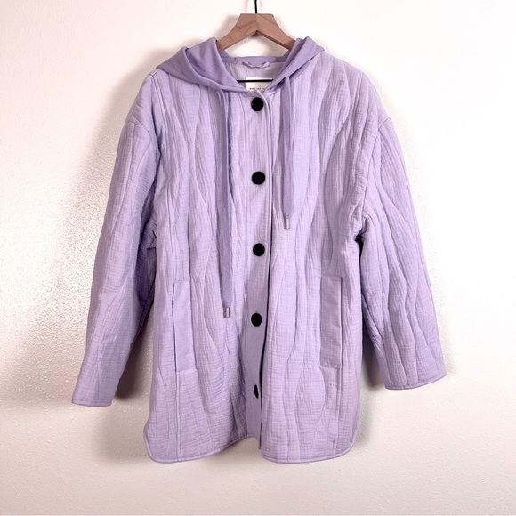 Avec Les Filles | Jackets & Coats | Avec Les Filles Purple Lavender ...